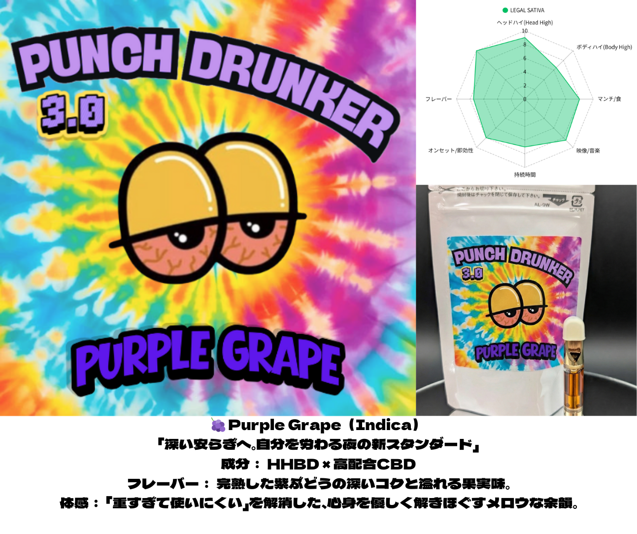 PUNCH DRUNKER3.0 Purple grape – Knockout ONLINE